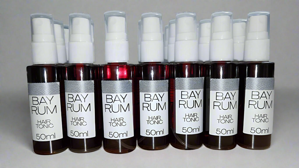 10x 50ml Bay Rum Reseller kit – Mels Hair Care